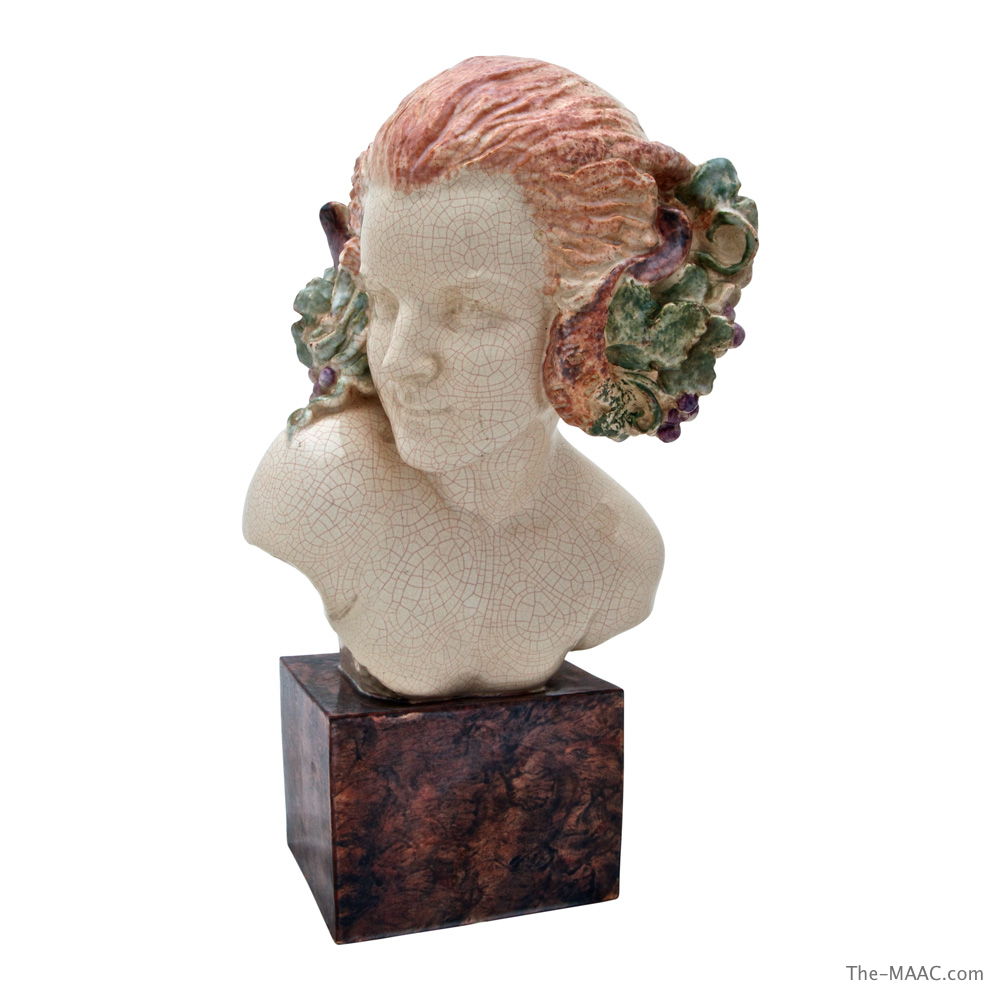Ceramic Bust Manhattan Art And Antiques Center
