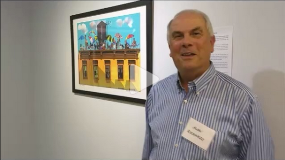 Still of Alan Richard Video for post - Manhattan Art and Antiques Center