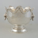 English Sterling Silver Monteith Bowl - Manhattan Art and Antiques Center